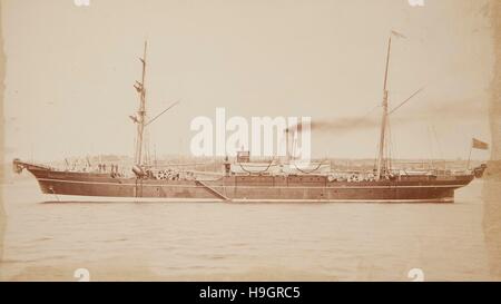 A photograph of C.S. Mackay-Bennett, the first vessel chartered by ...