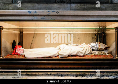 Cardinal Schuster Duomo Milan Italy - black and white photo Stock Photo ...