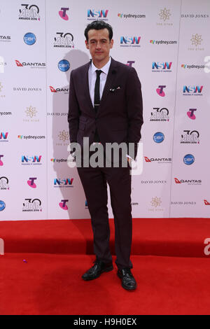Sam Moran on the red carpet for the AACTA Awards at the The Darling in ...