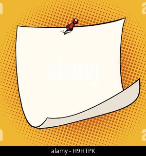 Paper note sticker. Memo notebook cartoon banner. Diary doodle creative ...