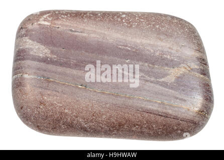 polished Argillite stone isolated on white Stock Photo - Alamy