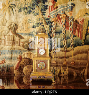 The Tower Clock (case by John Mottram) in the Living Room at Anglesey ...