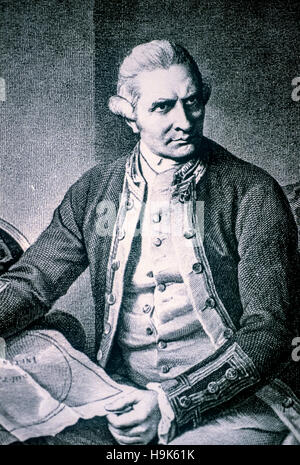 Captain Cook. Portrait of Captain James Cook (1728-1779) by Nathaniel ...