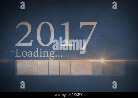 Composite image of black loading display Stock Photo - Alamy