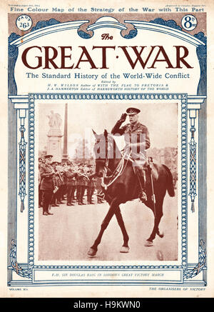 King George V and Sir Douglas Haig, Western Front, WW1 Stock Photo - Alamy