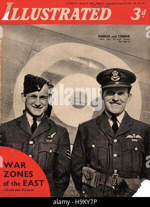 1940 The War magazine Sergeant John Hannah VC Stock Photo - Alamy