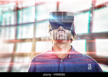 Composite image of business interfaces Stock Photo - Alamy