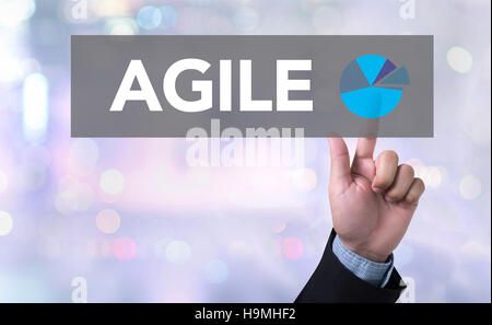 Agile Agility Nimble Quick Fast Concept Stock Photo - Alamy