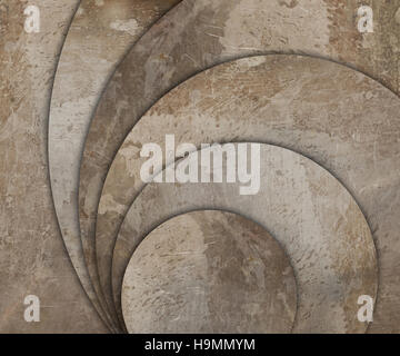 round old metal plates Stock Photo - Alamy