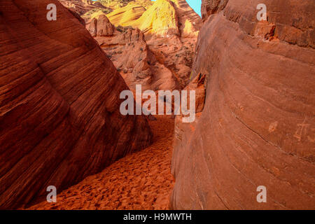 The red sand hill,Shaanxi Province,China Stock Photo - Alamy