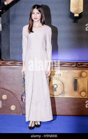 Gemma Chan attends The European Premiere of "Fantastic Beasts and where ...