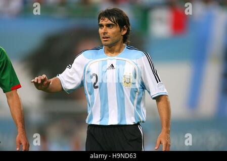 ROBERTO AYALA ARGENTINA & VALENCIA WORLD CUP LEIPZIG GERMANY 24 June ...