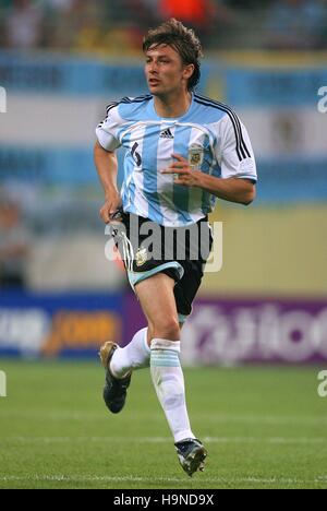GABRIEL HEINZE ARGENTINA & MANCHESTER UNITED ATHENS GREECE 18 August ...