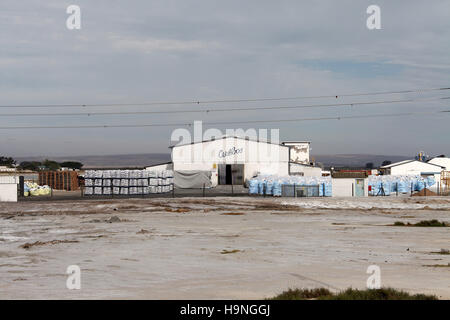 Cerebos Salt Works at Velddrif in South Africa Stock Photo - Alamy