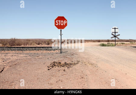 Namibia, Namibian traffic sign at Highway B1 Stock Photo - Alamy