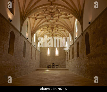 Monasterio de Veruela / Veruela Abbey, Aragon, Spain - Interior of Church of Our Lady / Iglesia ...