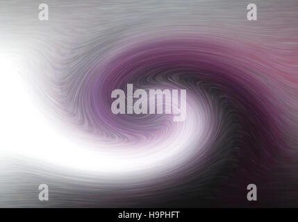 3D illustration - rotating silver abstract shapes Stock Photo - Alamy