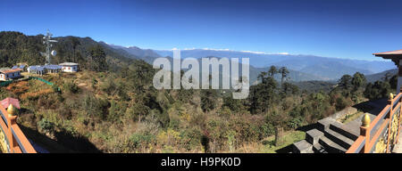 View from Dochu La Stock Photo - Alamy