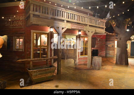 A Wild West stage set in Texas Stock Photo - Alamy