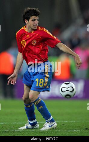 Cesc Fabregas of Spain on the ball during a UEFA Euro 2008 Group D ...