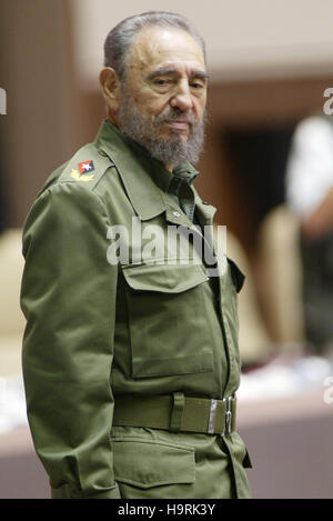 Fidel Castro pictured on June 4, 2005. Credit: Jorge Rey/MediaPunch ...