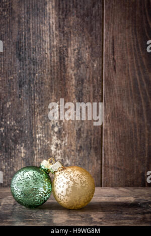 red christmas ball on fir tree branch with snow Stock Photo - Alamy