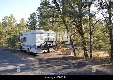 Mather Campground, located in the Grand Canyon National Park, provides ...