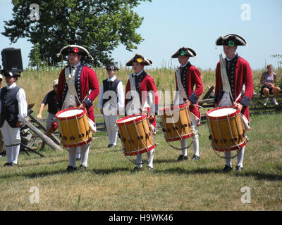 The Fifes and Drums of York Town perform at Valley Forge National Park ...