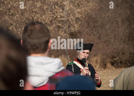 A depiction of soldier life at Valley Forge National Park highlights ...