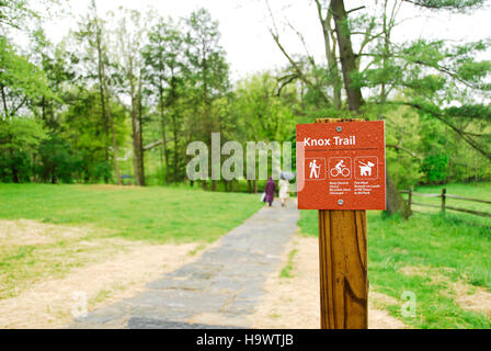 The ribbon-cutting ceremony for the new Knox Trail Connector in Valley ...