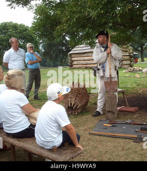 A depiction of soldier life at Valley Forge National Park highlights ...