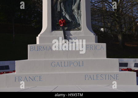 Alexandra park war memorial, Hastings Stock Photo - Alamy
