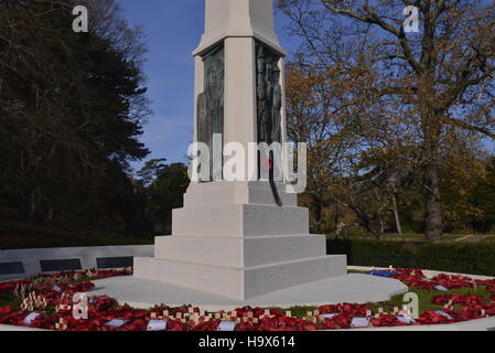 Alexandra park war memorial, Hastings Stock Photo - Alamy