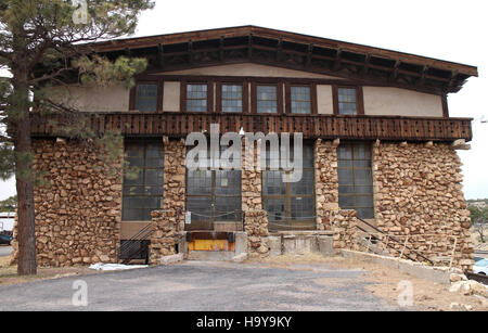 The Grand Canyon's historic Powerhouse, part of the South Rim Village ...