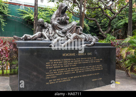 Memorare, memorial to the innocent victims of war 1945, Intramuros ...