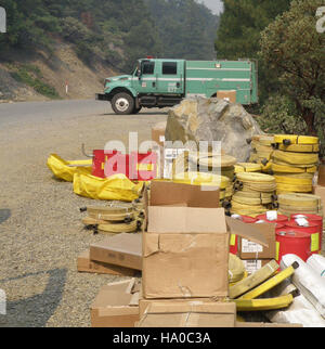 Firefighters manage the Happy Camp Complex wildfire in California, part ...