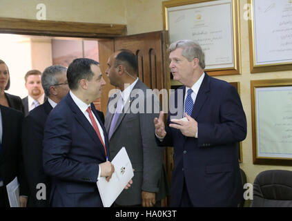 USDA and UN World Food Programme sign agreement in Amman, Jordan, on ...