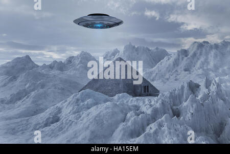 Antarctic Pyramid , One Of The Mysterious Buildings Said To Be At The ...
