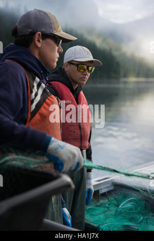 This image shows the Quartz Lake Fish Project in Glacier National Park ...