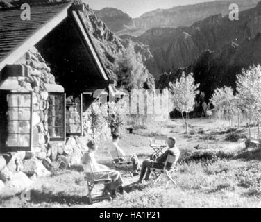 Phantom Ranch, located in the bottom of the Grand Canyon, offers ...