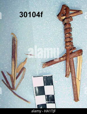 A Split-Twig Figurine, found in Grand Canyon National Park, is an ...