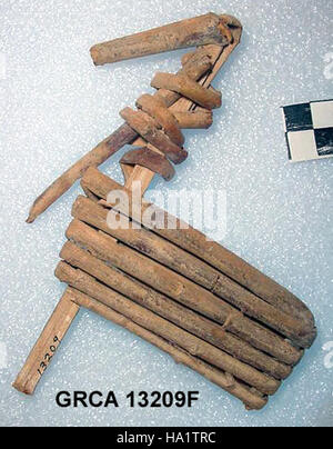 The Split-Twig Figurine, an archaic prehistoric artifact found in the ...