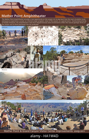 The dedication of Mather Point Amphitheater in Grand Canyon National ...
