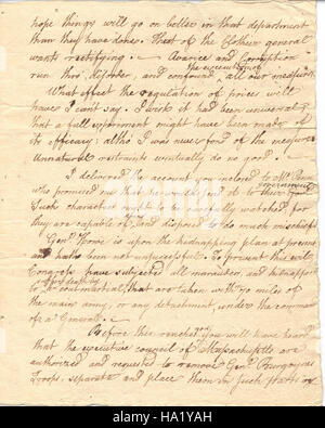 A historical letter from William Ellery to William Whipple, discussing ...