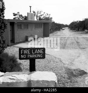 The Hermits Rest sign marks a historic point along the Grand Canyon's ...