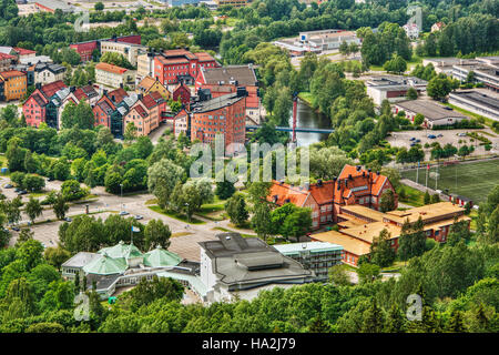 Aerial view of Sundsvall, Sweden Stock Photo - Alamy