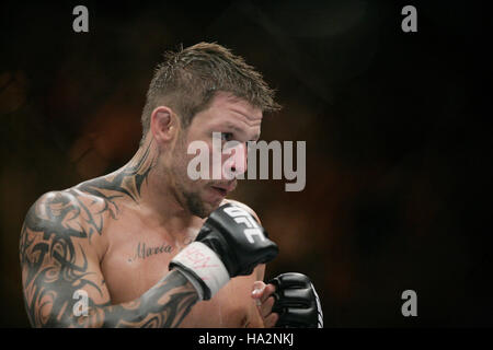 Renato 'Babalu' Sobral at UFC 74 during a mixed martial arts match at ...