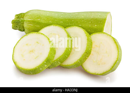 sliced marrow isolated Stock Photo - Alamy