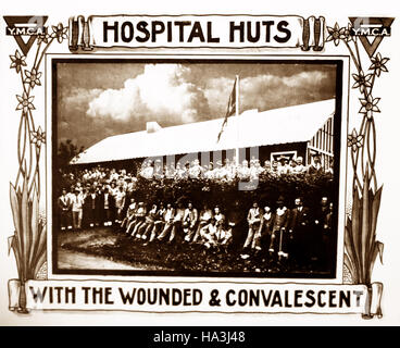 A YMCA hut during WW1 Stock Photo - Alamy