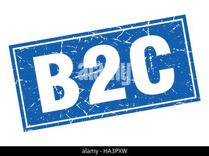 b2c square stamp. b2c grunge sign set Stock Vector Image & Art - Alamy
